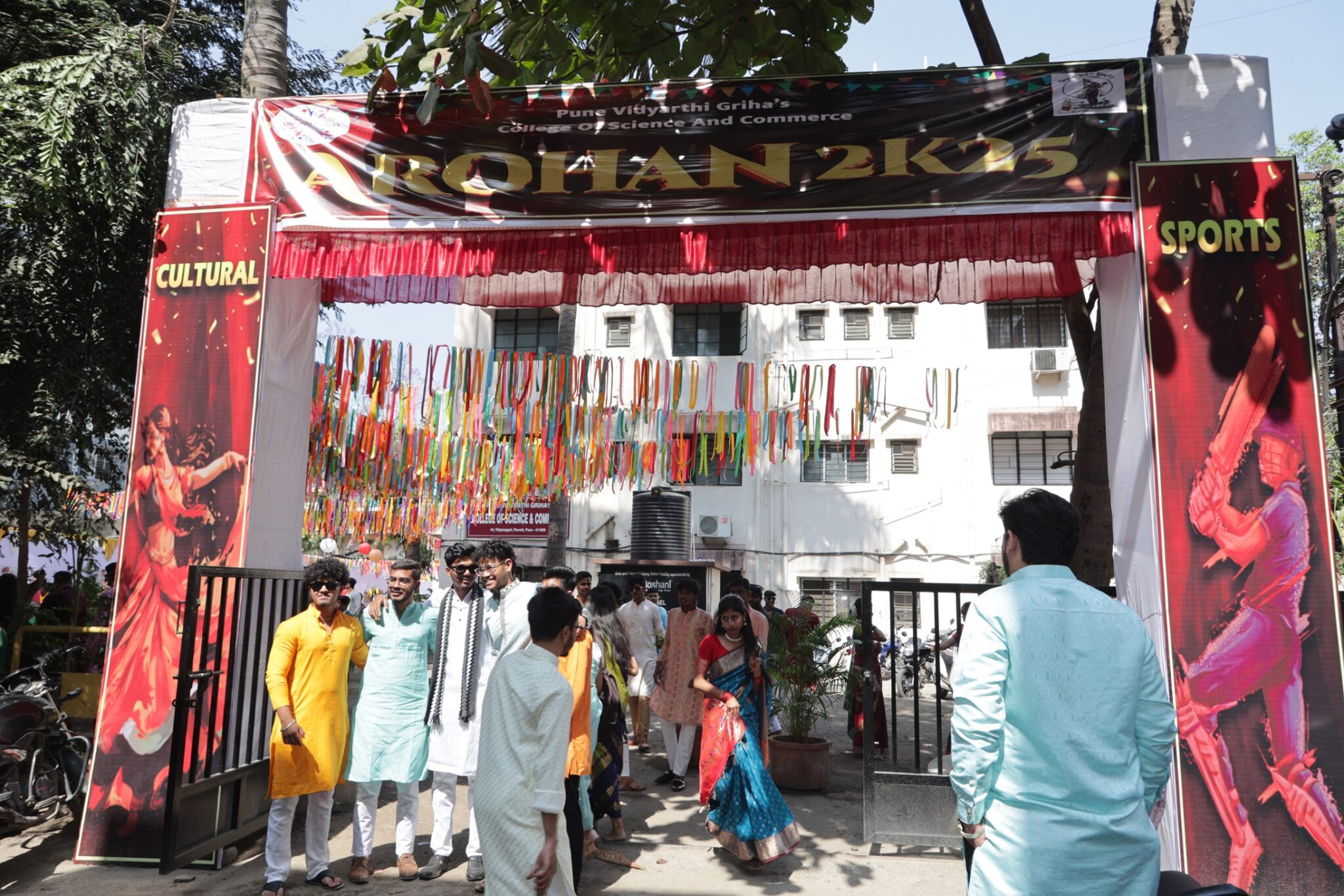 Inauguration Ceremony AROHAN 2025 – PVG's College of Science & Commerce